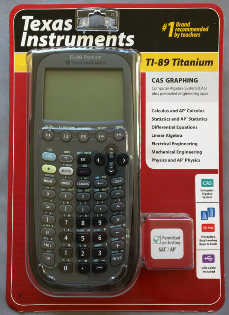 TI-89 CAS Calculator | Delta College Bookstore
